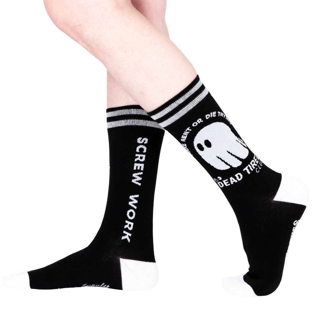 Dead Tired Crew Socks – The Pagan Grimoire